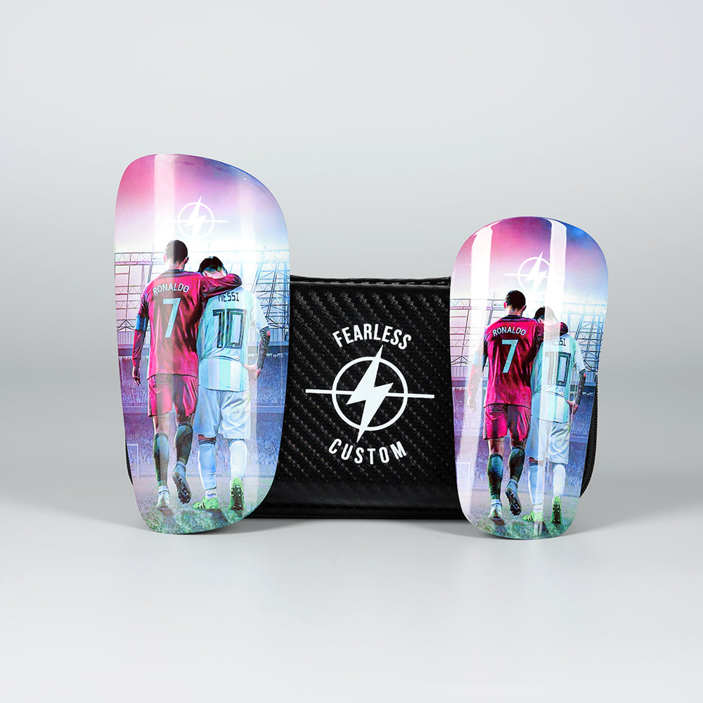 Custom Carbon Shin Guards